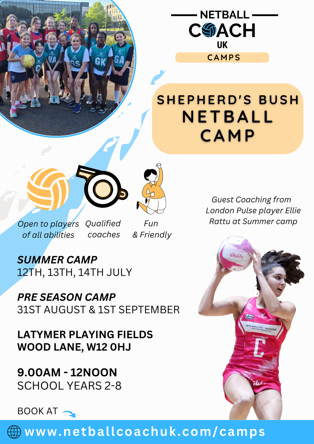 Falkner House Join Netball Coach UK for a Summer & Pre season netball ...