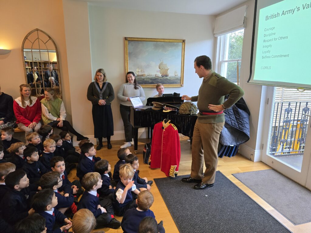 Falkner House Army assembly: Captain Ollie Murray - Falkner House