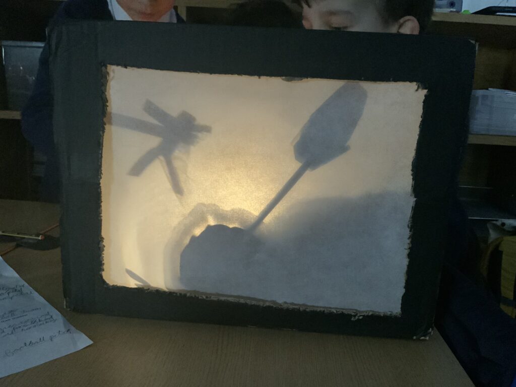 Falkner House Y3 Science: Shadow puppets - Falkner House